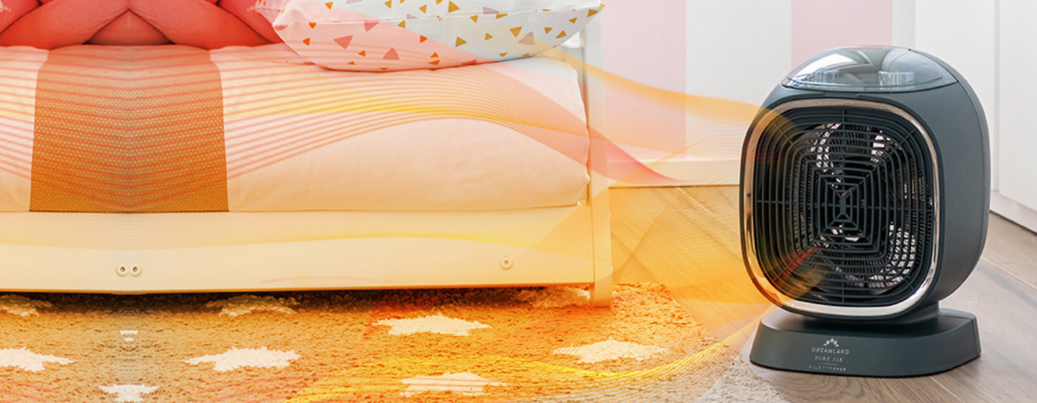 Quiet Fan Heaters | Quiet Mark Certified – DreamlandUK