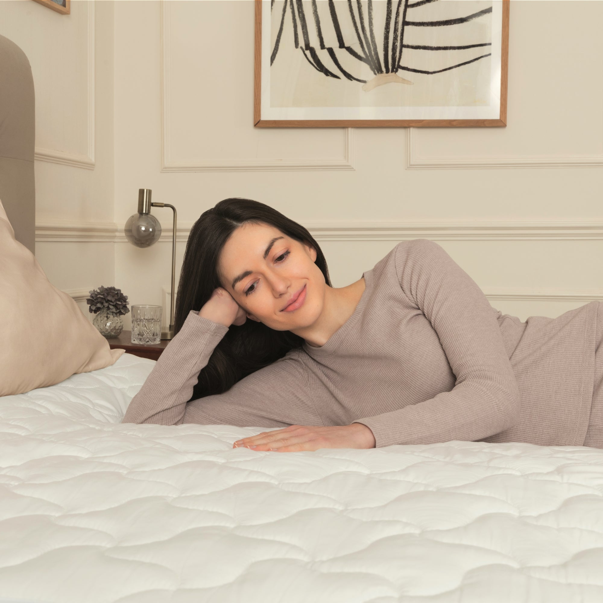 Pure Comfort Bamboo Plant-Based Textile Underblanket King Dual ...